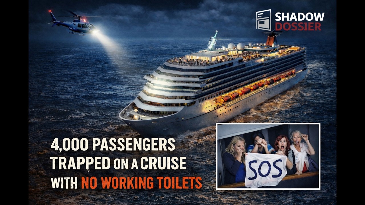 4,000 Passengers Trapped on a Cruise Ship Flooded With Sewage - YouTube
