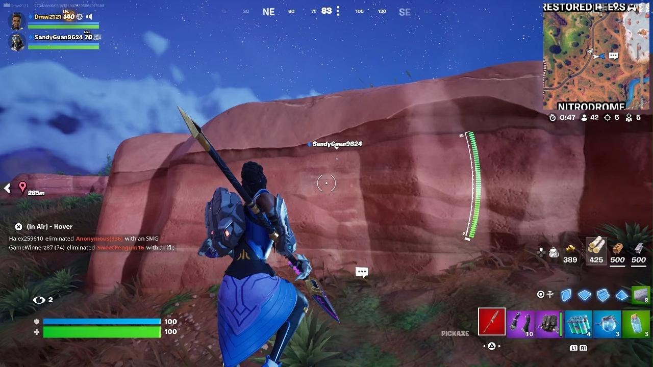 Fortnite but i can use shuri claws only - YouTube