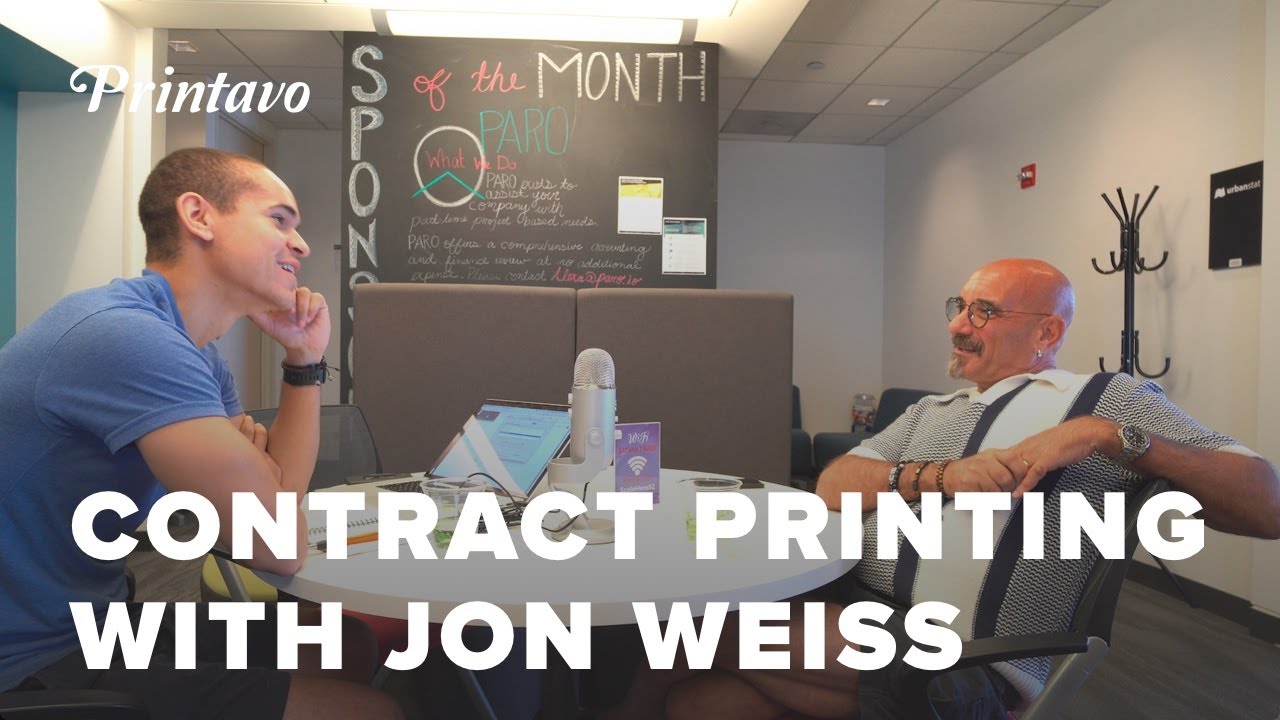 Growing a Contract Screen Printing Business With Jon Weiss - YouTube