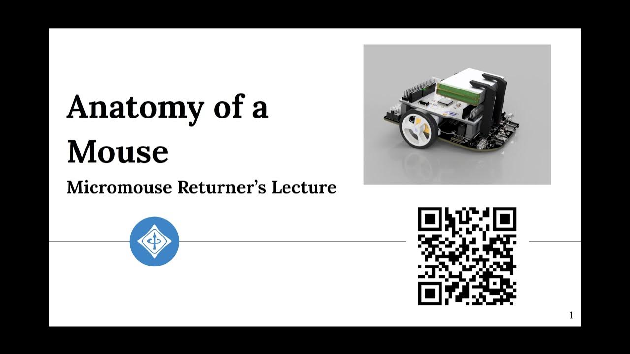 Micromouse 2022 Returner's Lecture: Anatomy of a Micromouse - YouTube