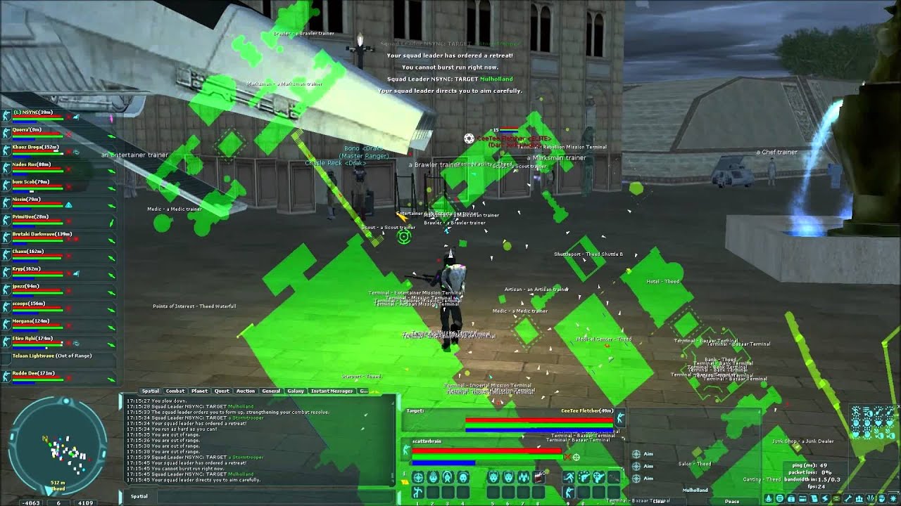 Malas 4 - Bloodfin SWG PVP - YouTube