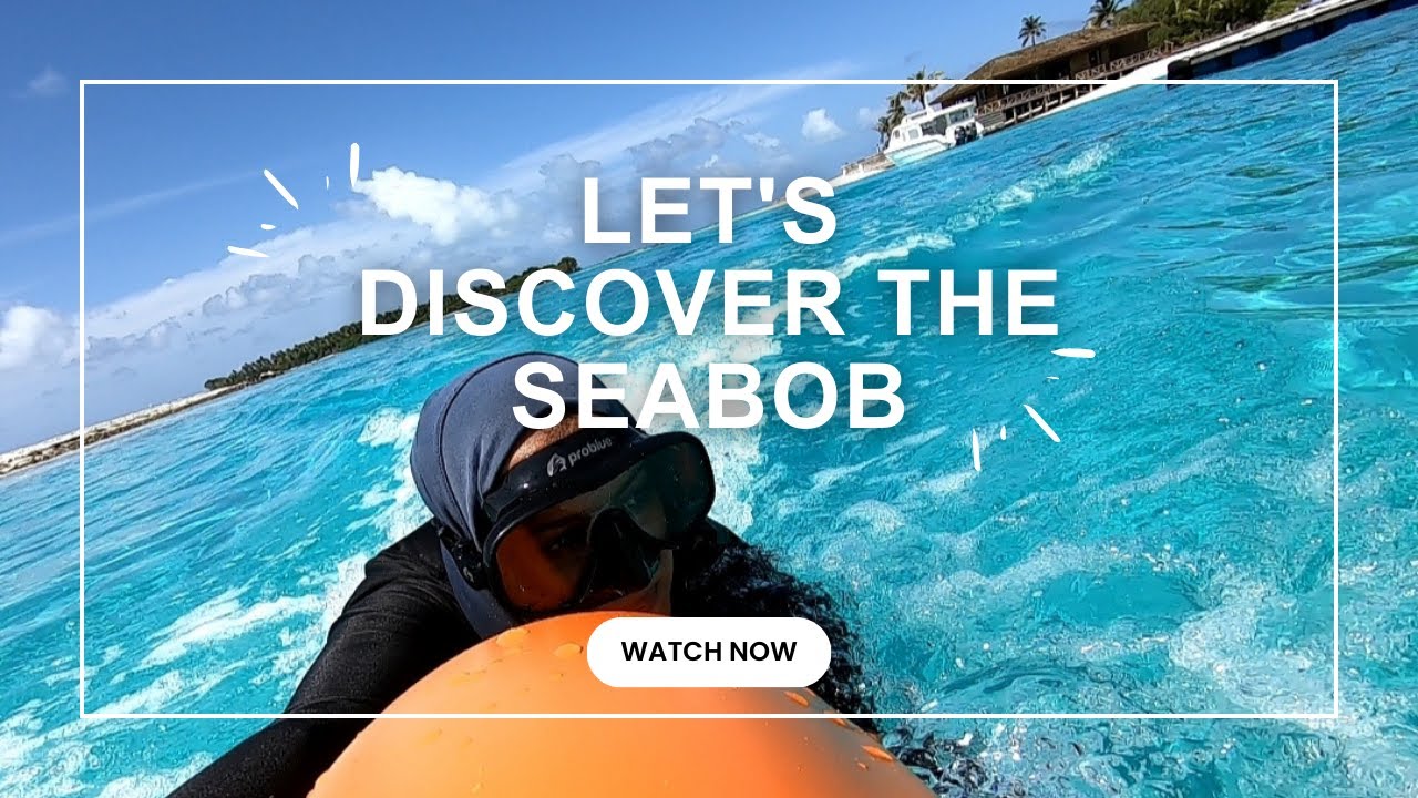 Let's learn the seabob || water sports || maldives - YouTube
