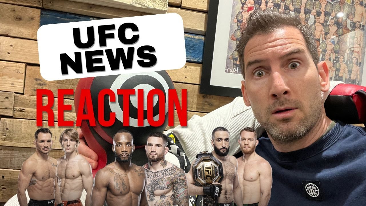 🚨😱REACTION TO CRAZY UFC NEWS😱🚨 - YouTube
