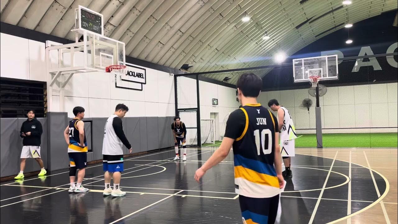 자율리그 YBC vs KGB (원정팀 촬영)1쿼터 - YouTube