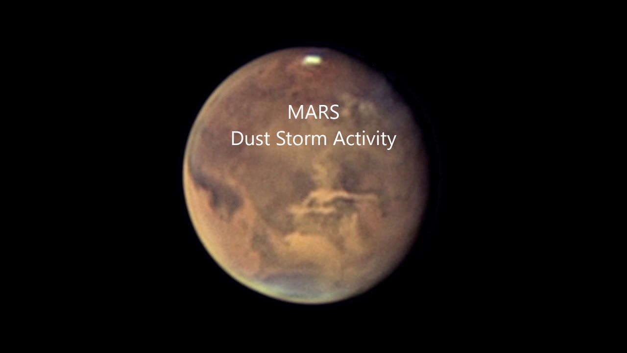 Mars on 16 November 2020(UT) & Dust Storm Activity @ Celestron C14 my ...
