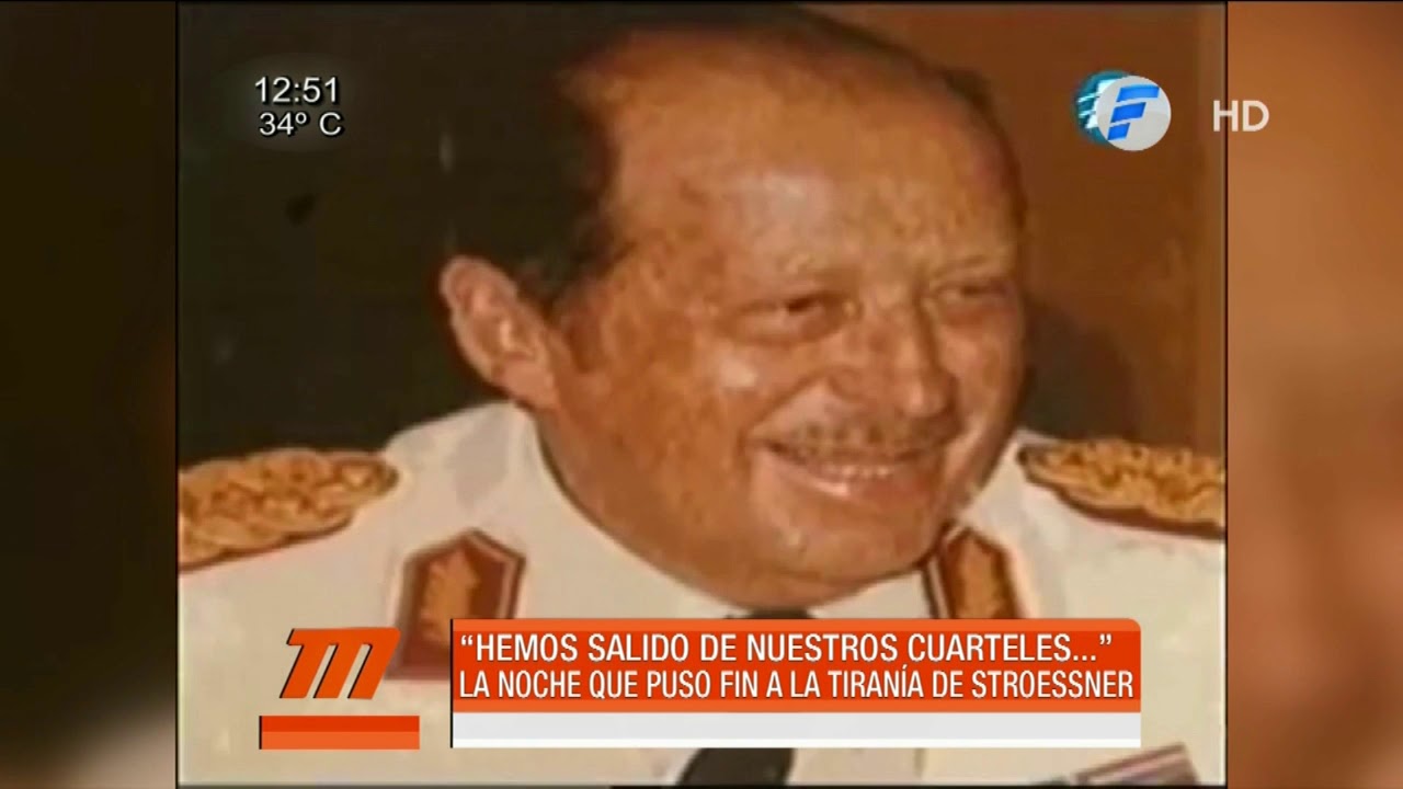 La noche que puso fin a la tiranía de Stroessner - YouTube