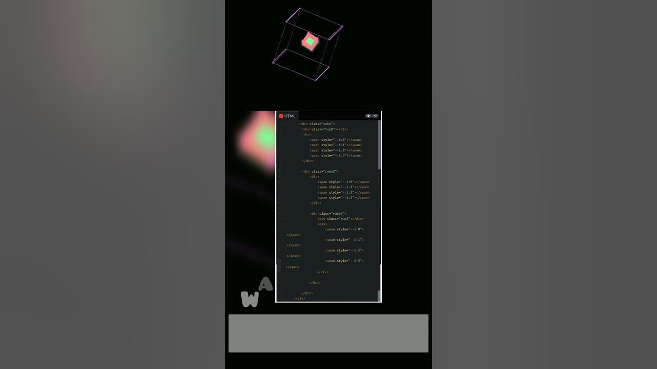 Html Css Amazing Square 😮 Loading Project With Code Html Css Project Shorts Youtube 8019