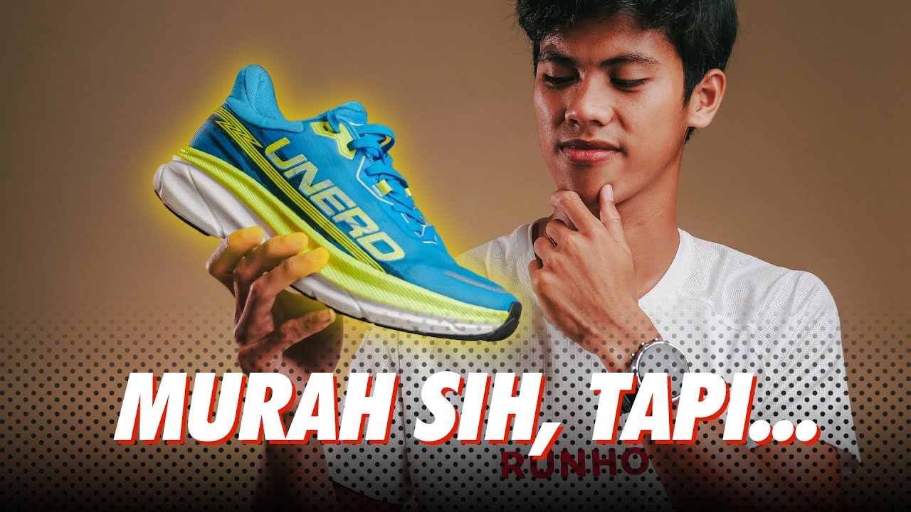 SEPATU LARI LOKAL MURAH PENDATANG BARU! MIRIP HOKA? | UNERD SOMBRA ...