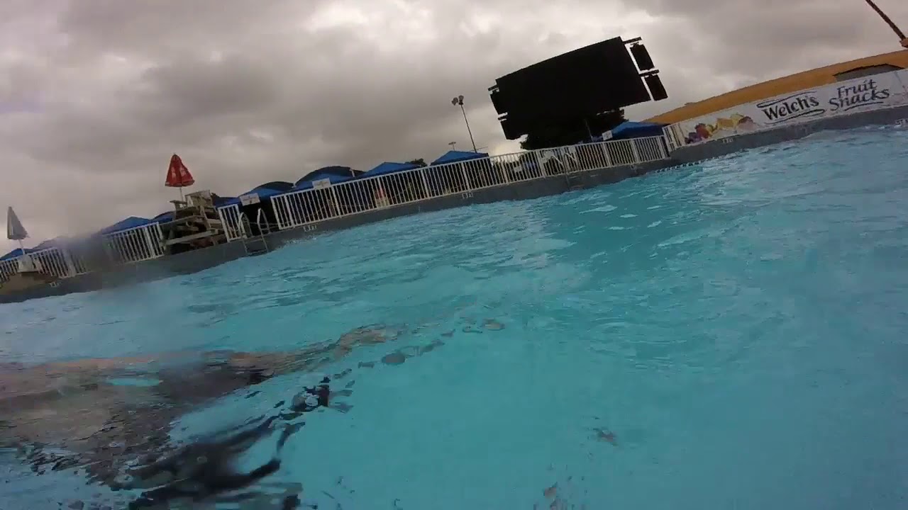 Several Strange Pool Drain Covers in a Wave Pool, Lazy River & Water ...