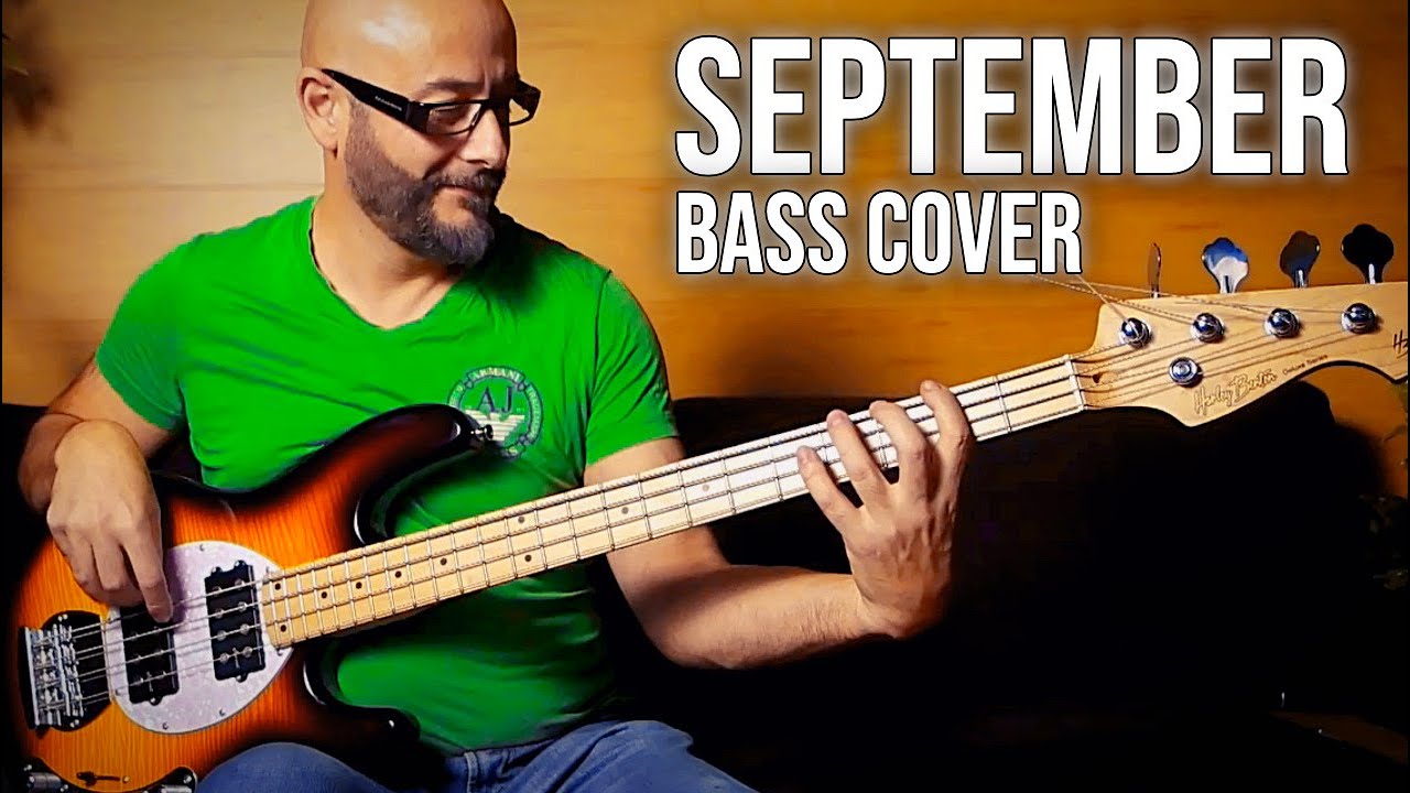 September Earth Wind & Fire disco house BASS COVER - YouTube