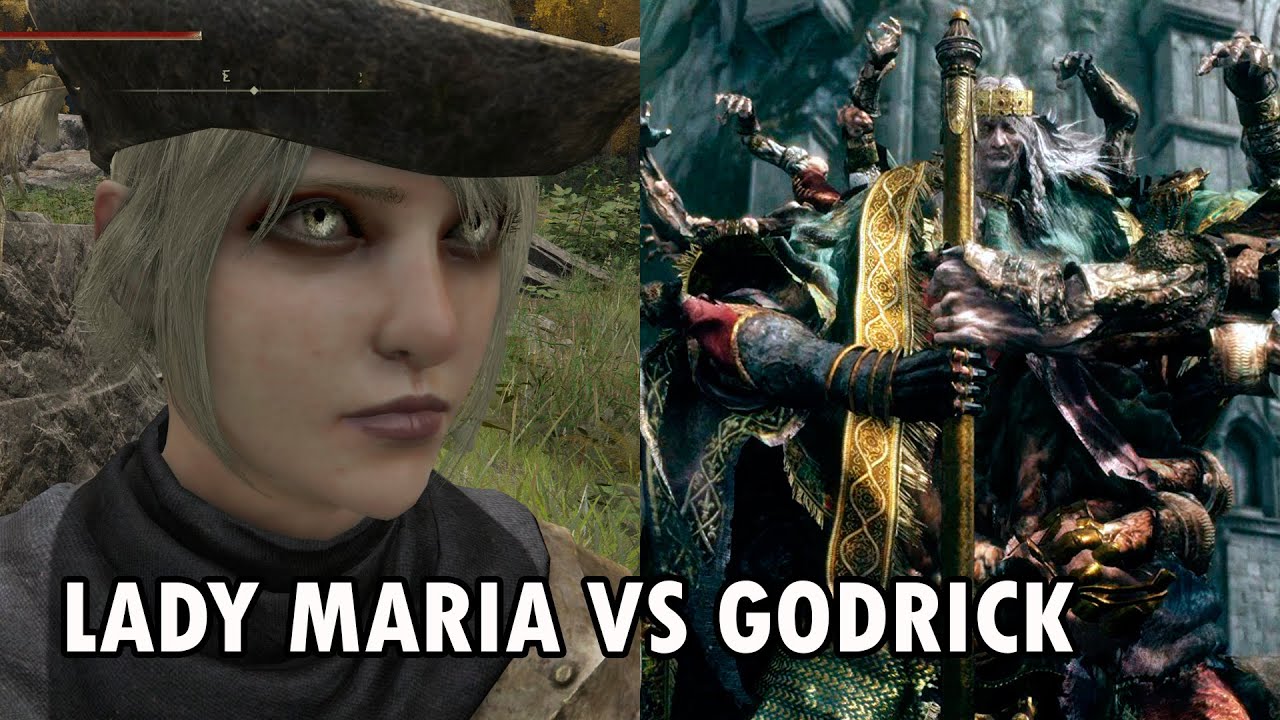 ELDEN RING - "Lady Maria" Cosplay Vs Godrick - NG+ - YouTube