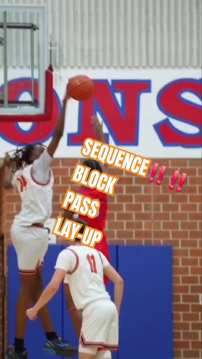 Sequence ‼️‼️Block, Pass, Lay-Up #basketball - YouTube