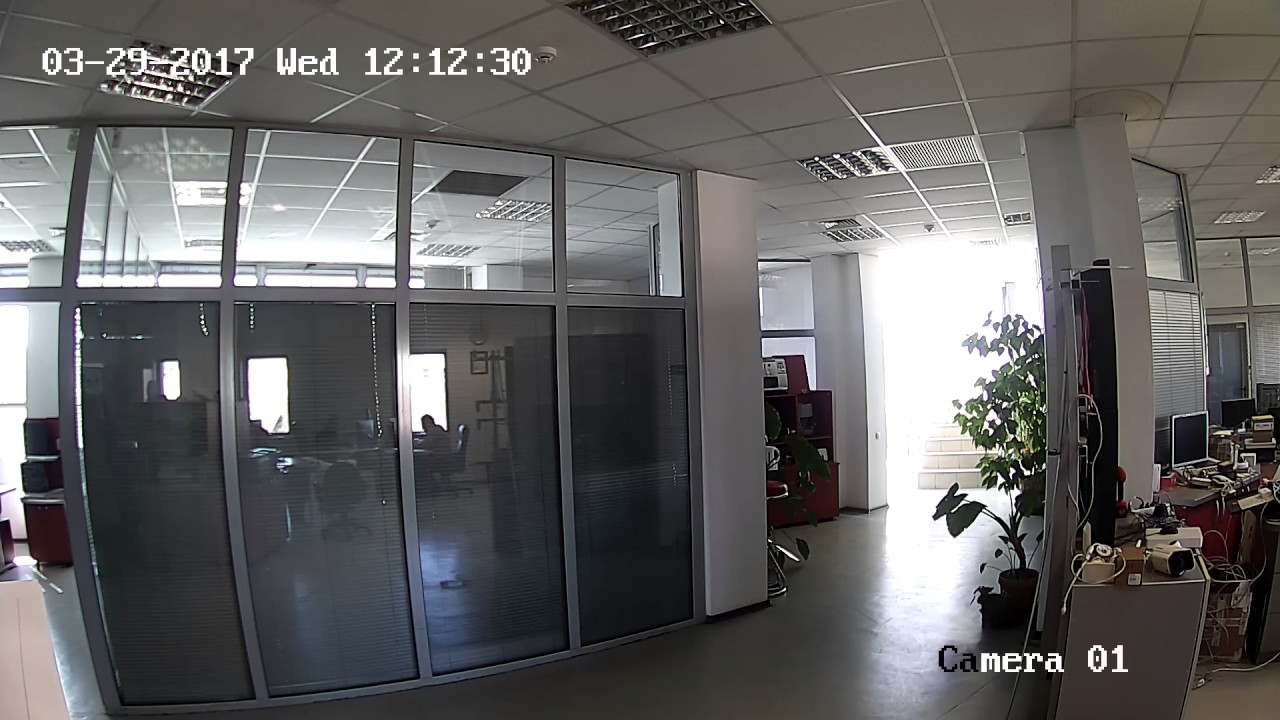 Hikvision baby monitoring camera DS-2CV2U21FD-IW [day mode] - YouTube