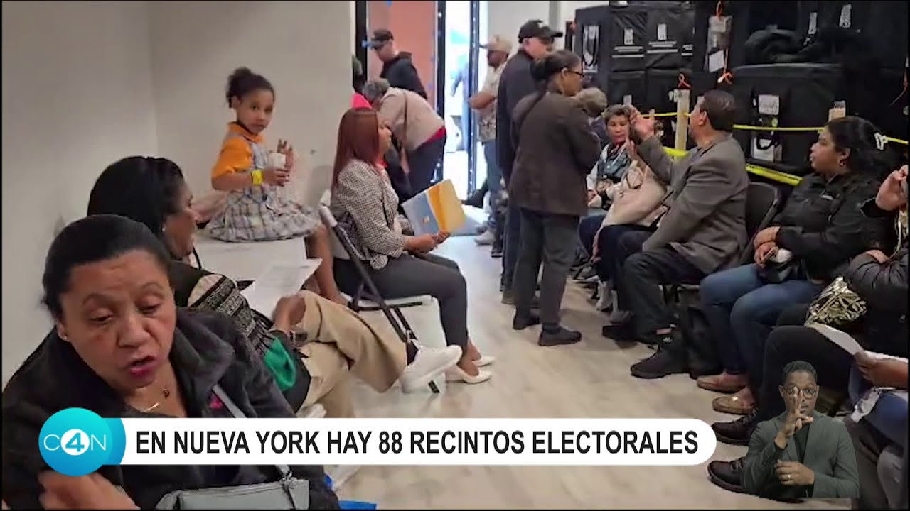 En Nueva York hay 88 recintos electorales - YouTube