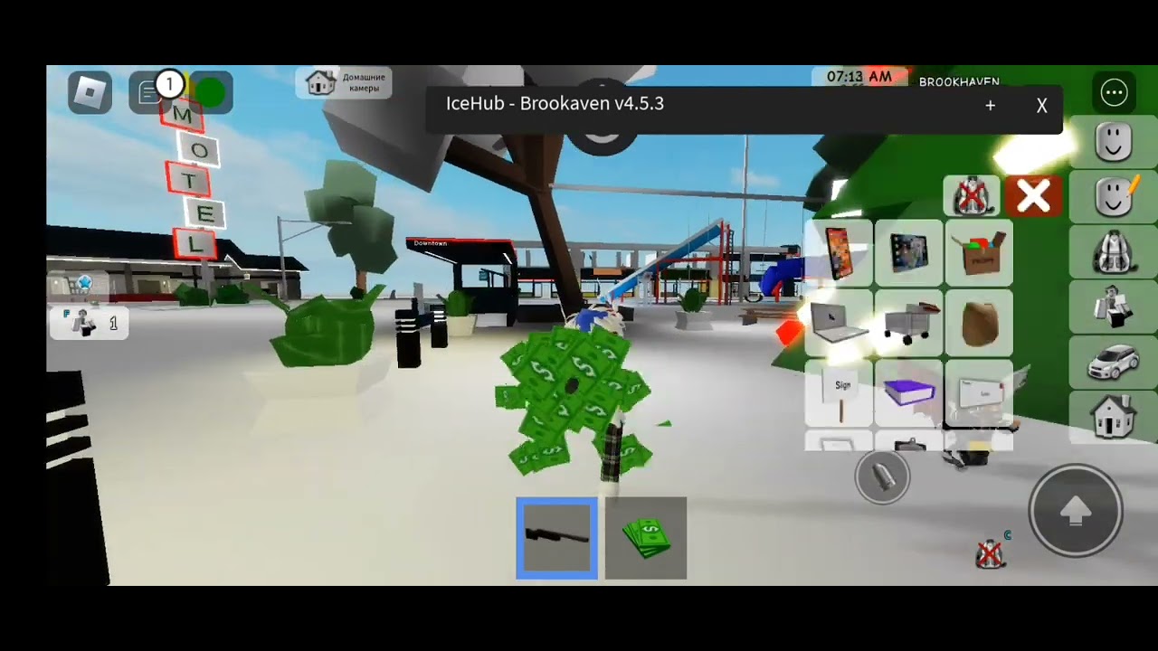 roblox script on Brookhaven RP - YouTube
