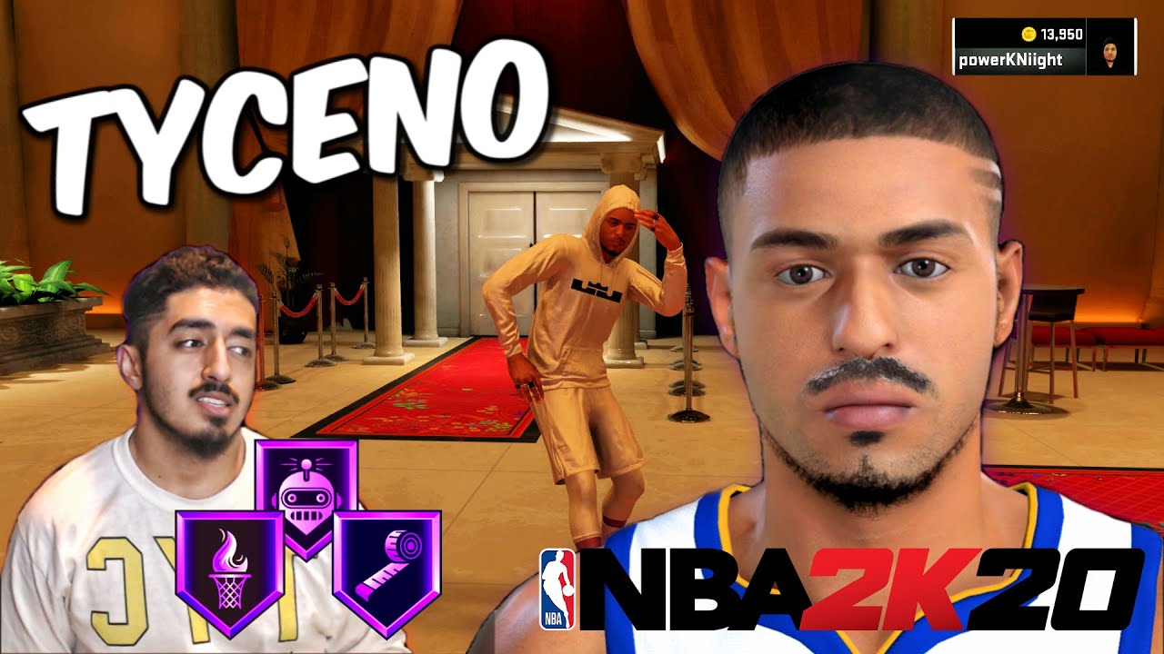 Best Tyceno Face Creation Tutorial | How to become Tyceno in NBA 2K20 ...