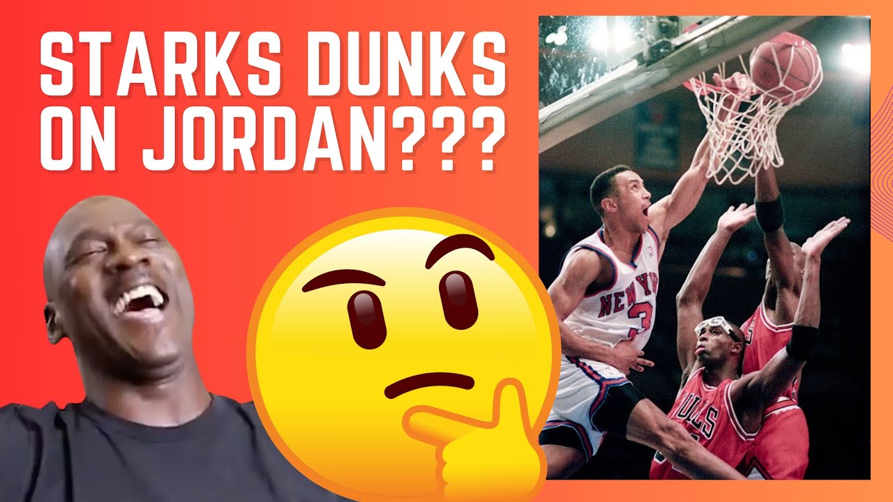 John Starks Dunks on Michael Jordan??? | May 25th 1993 - YouTube