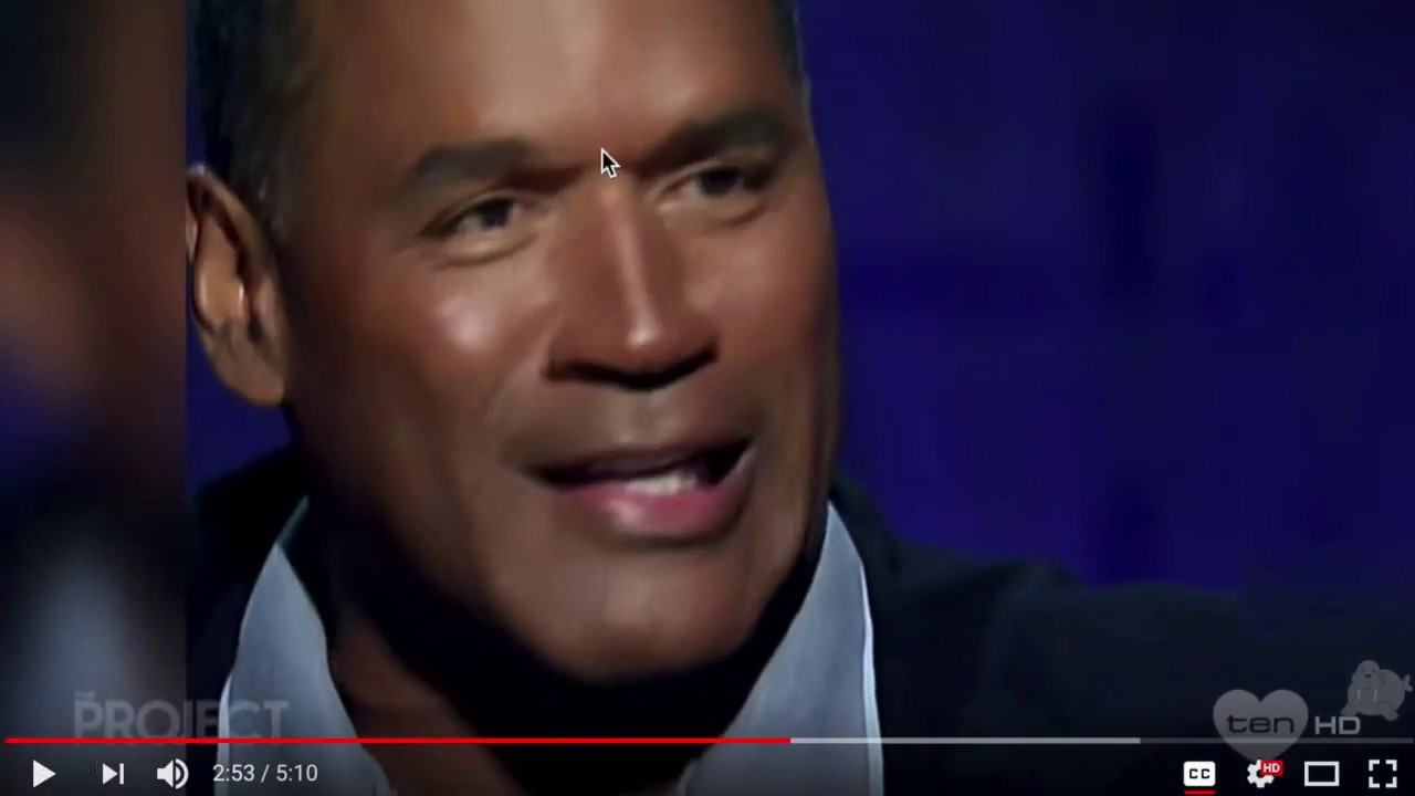 Suspicious body language of OJ Simpson in 2006 interview 'if I did it ...