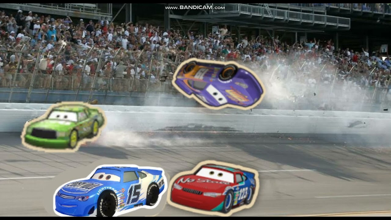 Chick Hicks and Bobby Swift Die at the 2009 Aaron's 499.mp3 - YouTube