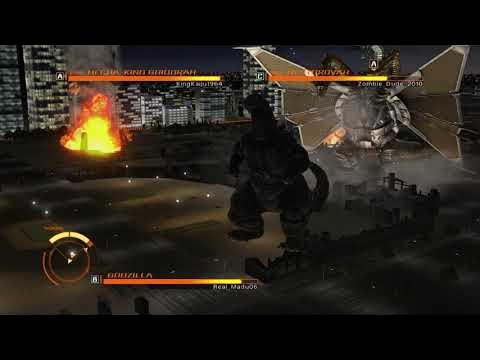 GODZILLA PS4 - Heisei Godzilla vs Mecha-King Ghidorah vs Destoroyah - YouTube