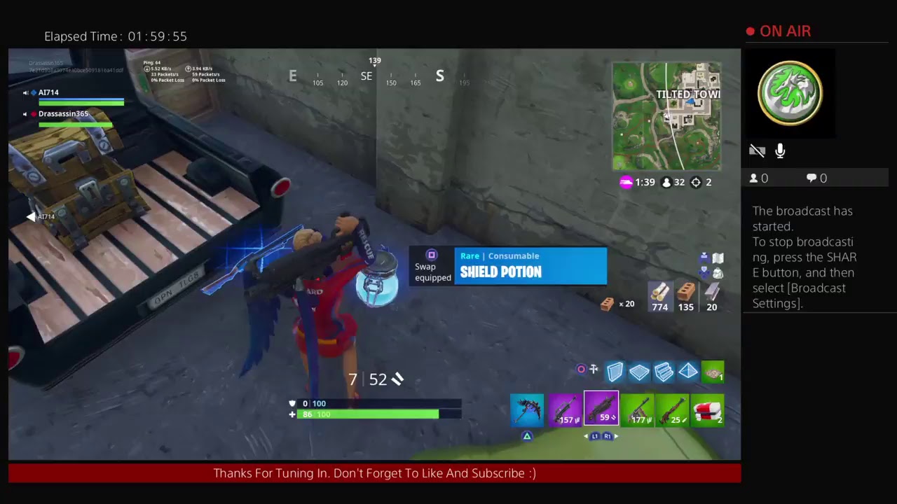 Fortnite Games LIVE TFF Clan - YouTube