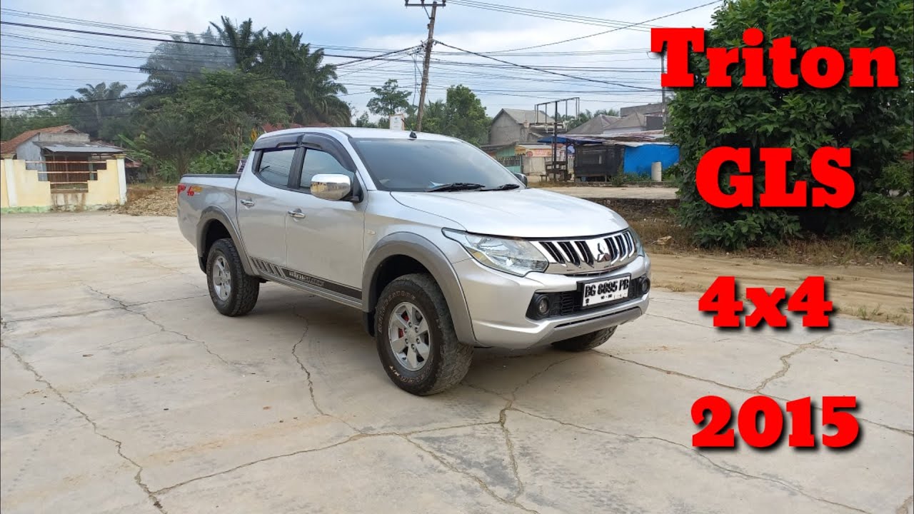 Strada Triton GLS 4x4 2015 Full Original, For sale !! - YouTube