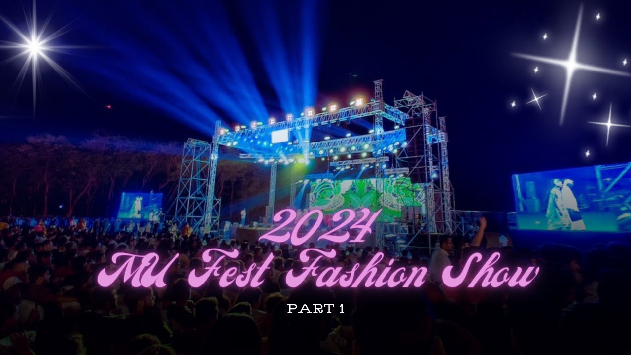 MU Fest Fashion Show | Mu fest 2024 | Marwadi University - YouTube