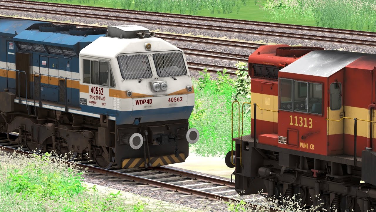 WDM3D ADD WITH IN WDP4D ENGIN - Train Simulator - YouTube