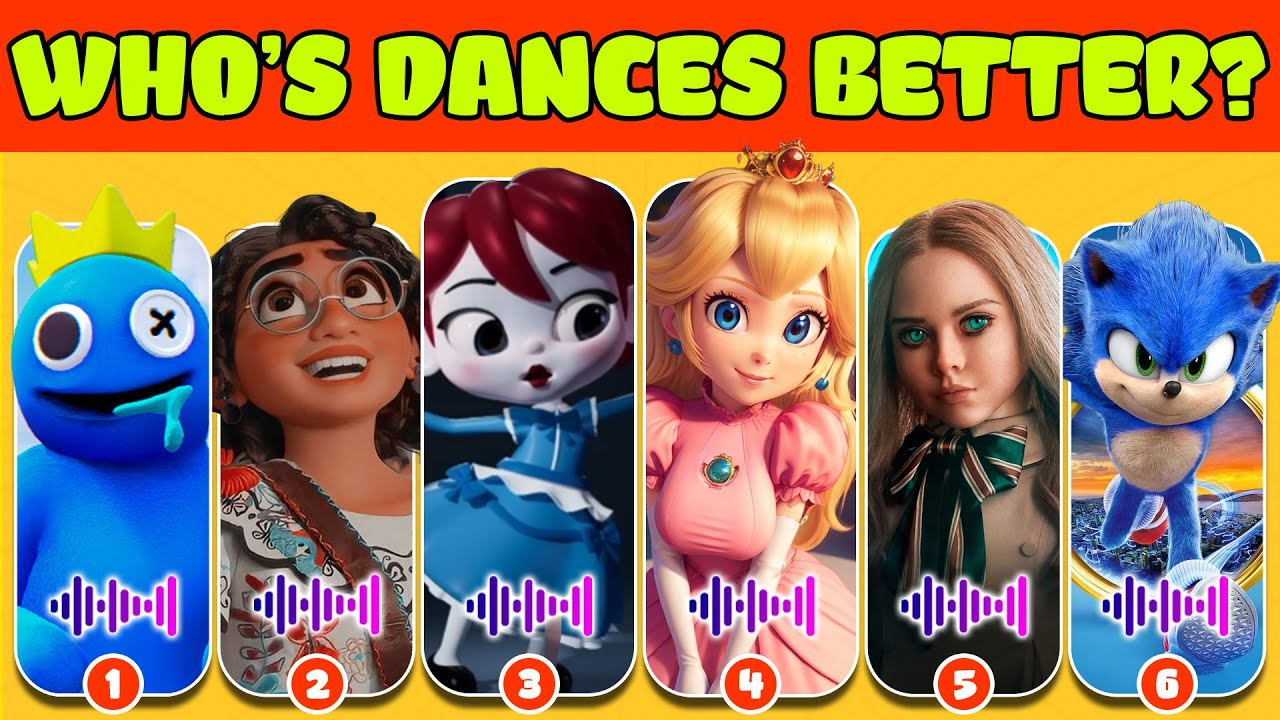 Guess The Character By Their DANCE #11| Who Dances Better? M3gan ...