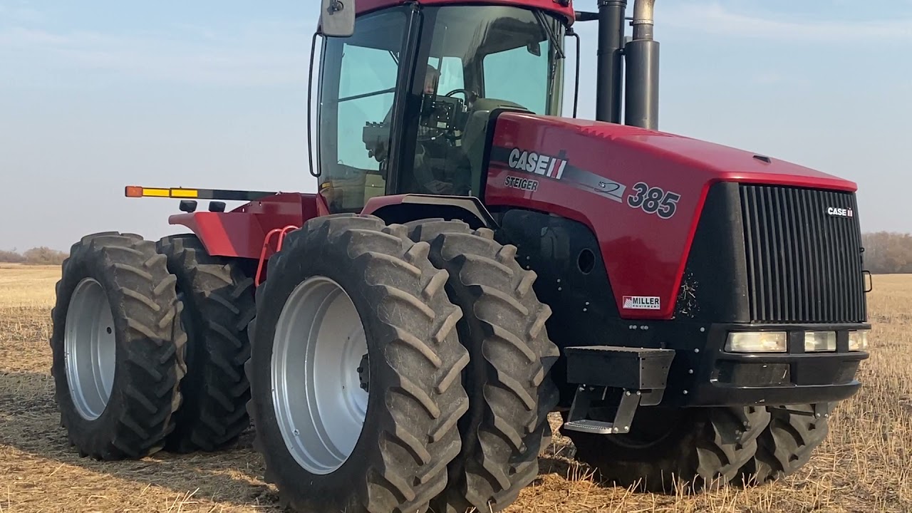 Case IH 385 Tractor April 11 - YouTube