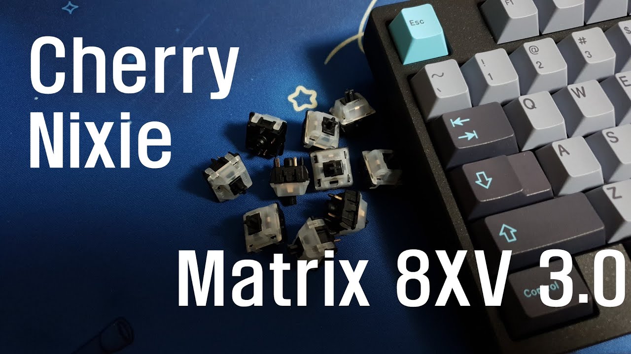 Matrix 8XV 3.0 Cherry Nixie / 매트릭스 8XV 3.0 체리 닉시 - YouTube
