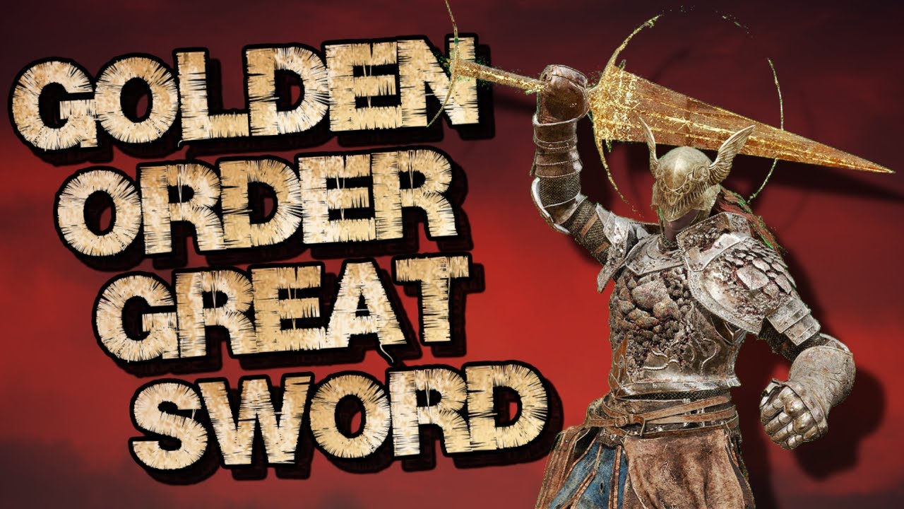 Elden Ring: Golden Order Greatsword (Weapon Showcase Ep.78) - YouTube