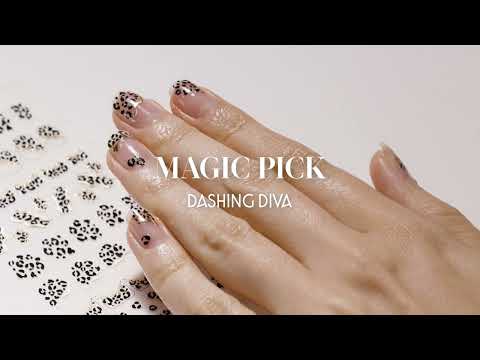 HOW TO APPLY: Magic Pick (Nail Art Stickers) by Dashing Diva