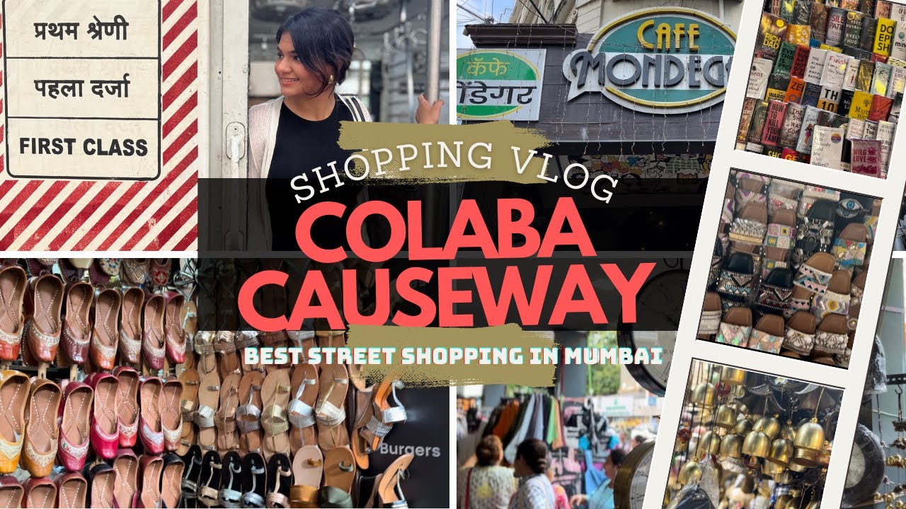 SHOPPING IN COLABA CAUSEWAY - YouTube