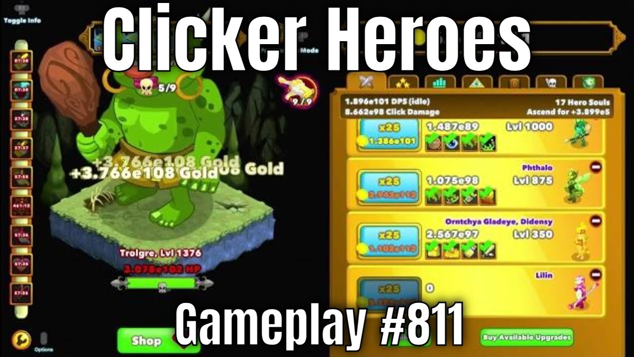 Clicker Heroes - Gameplay #811 - YouTube