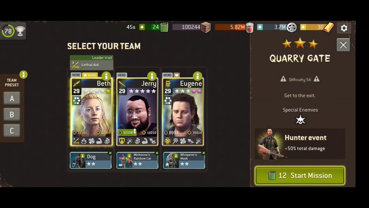 QUARRY GATE rd 79 TWD NML （採石場ゲート） Beth - YouTube