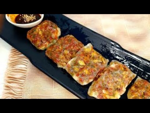Rice Paper Roll | Rice Paper Dumpling | Rice Paper Momos Recipe ...