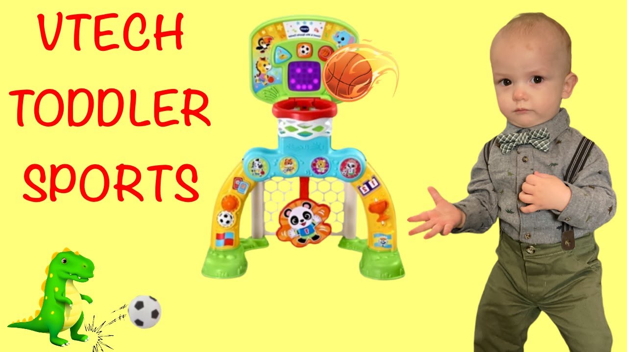 Vtech Smart Shots Sports Center 🦖 Toddler Learning & Playing - YouTube