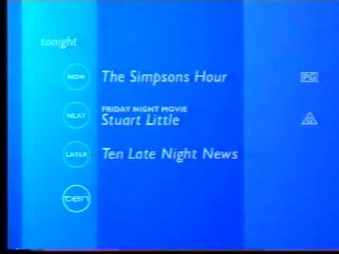 Channel 10 Signpost (2003) - YouTube