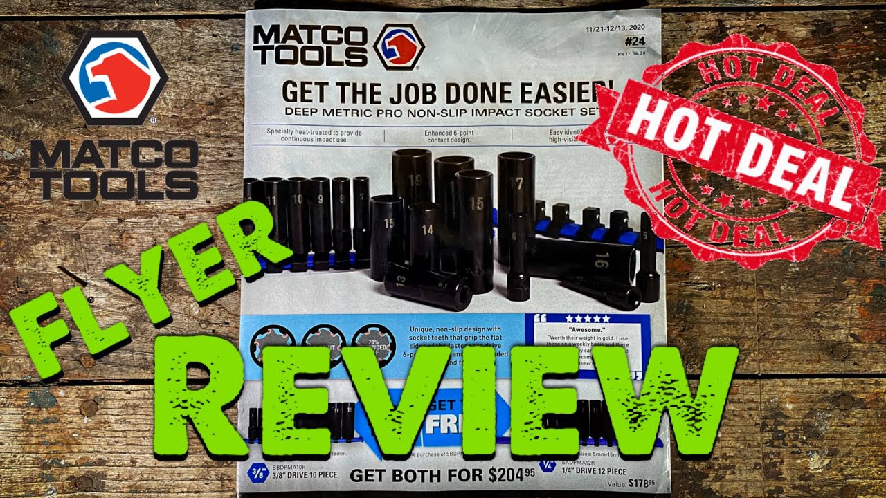 Matco Flyer #24 11/21-12/13/2020 - YouTube