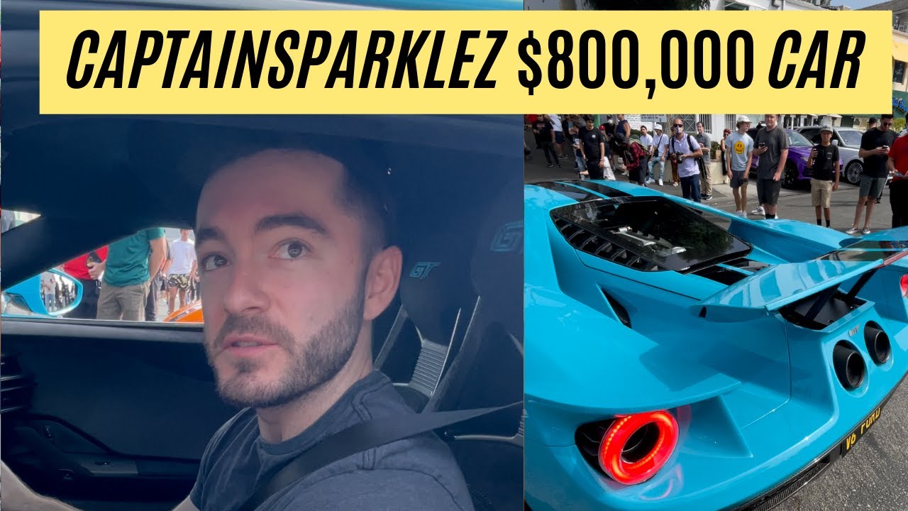 CaptainSparklez Drives an $800,000 Hypercar! | Daniel Mac - YouTube
