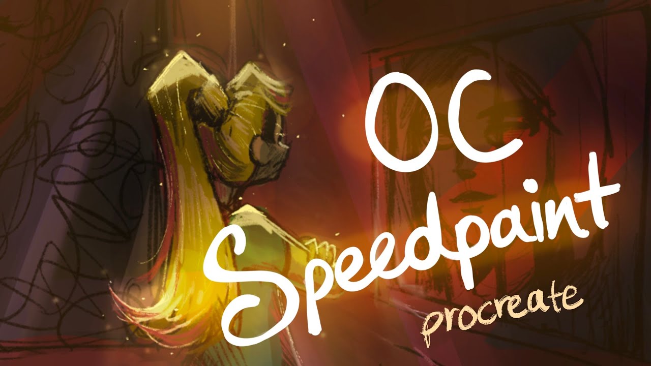 OC Speedpaint! Procreate Timelapse - YouTube
