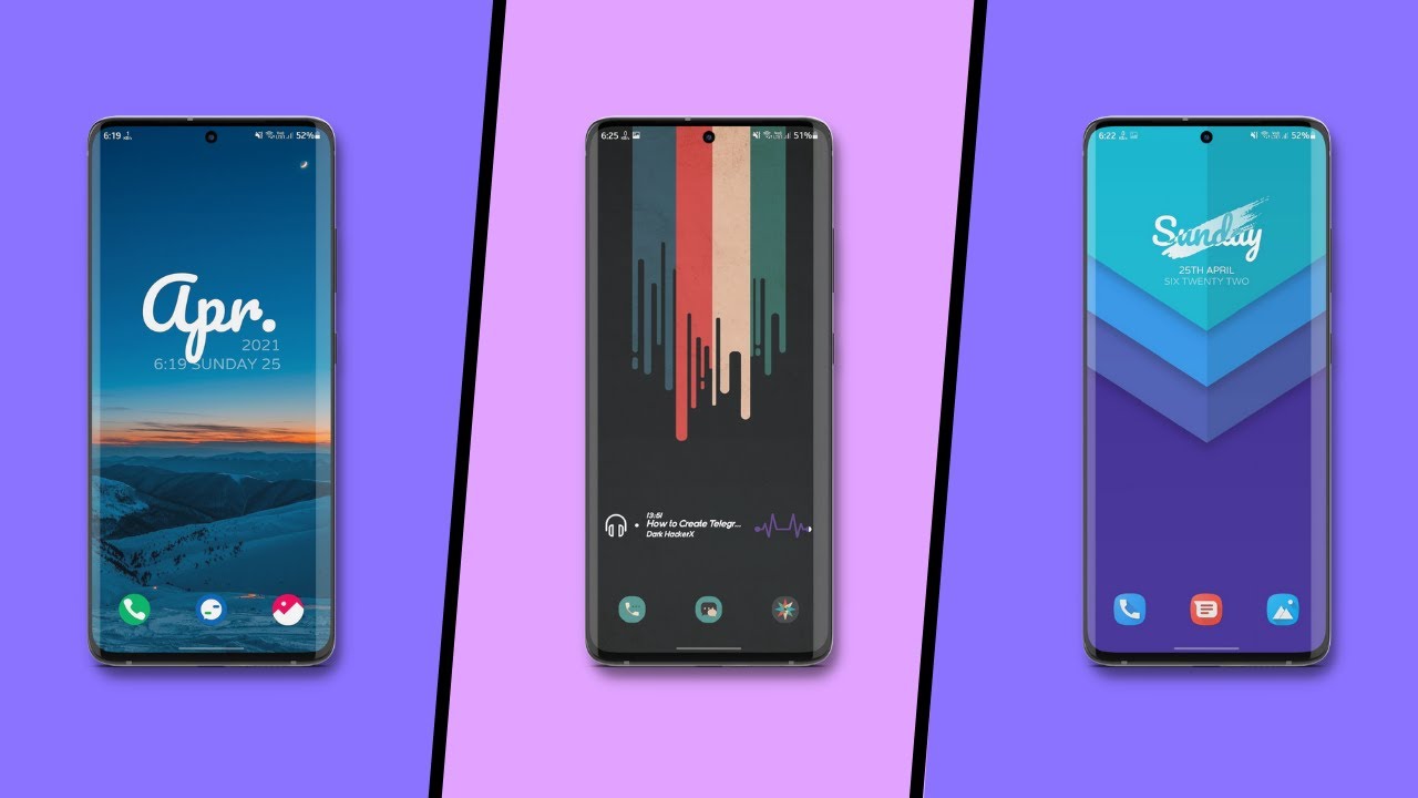 Best Samsung Themes 2021 | Best Samsung Themes for One UI - YouTube