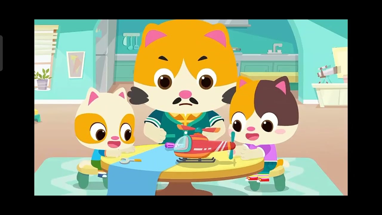 Mimi playing game l kids cartoon - YouTube