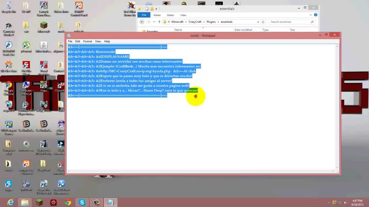 Minecraft: Essentials plugin - Config (All about it) - YouTube