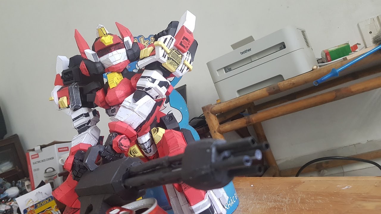 Papercraft Robots Wars Tactics - Omni Armor Part 2 Full | Chit Rung Cr ...