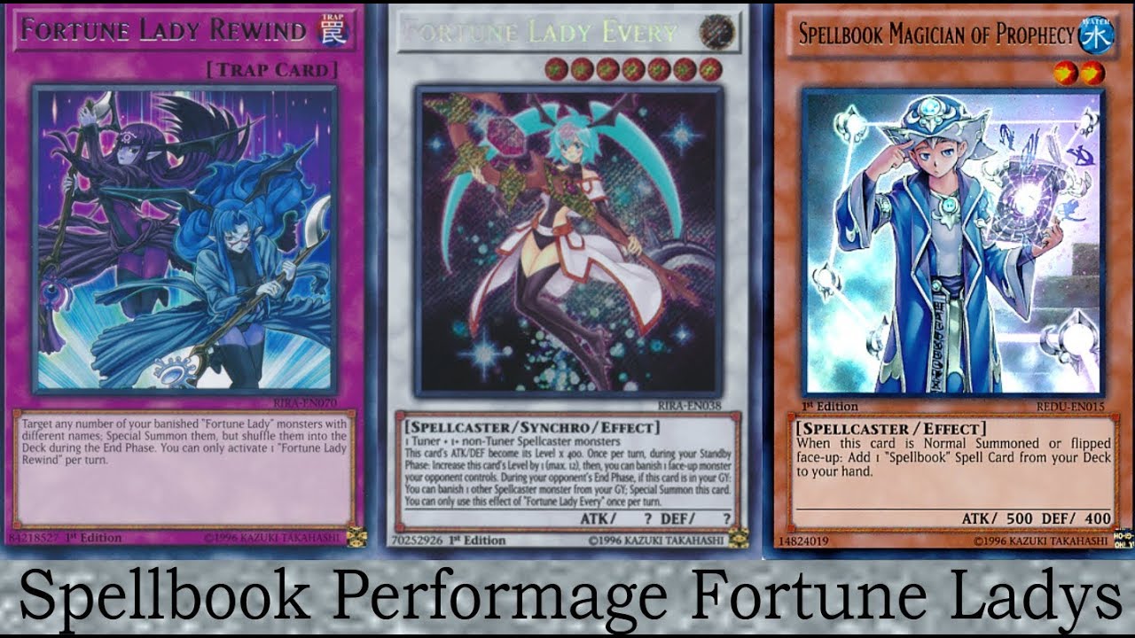 Spellbook Performage Fortune Ladys - YouTube