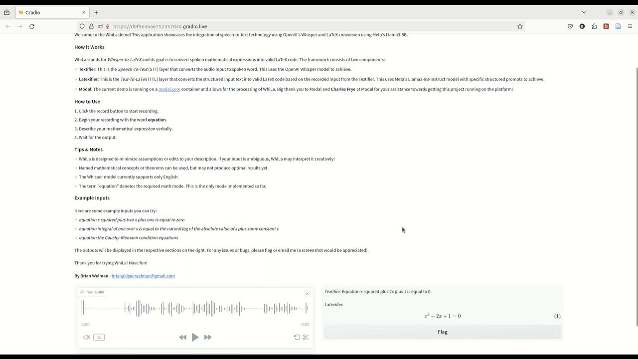 WhiLa Demo | Backdrop Build V4 - YouTube
