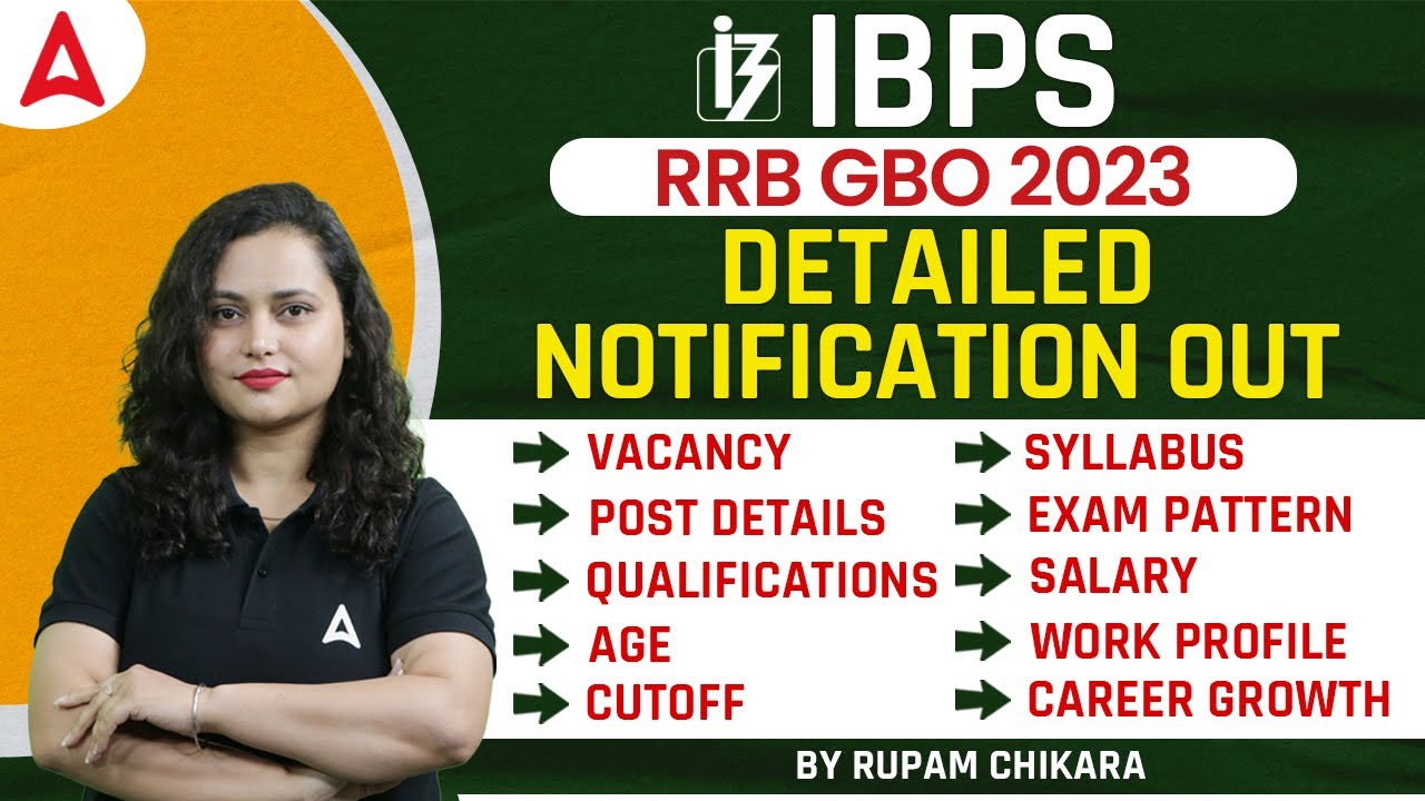 IBPS RRB GBO Notification 2023 | IBPS RRB GBO Syllabus, Salary, Age ...