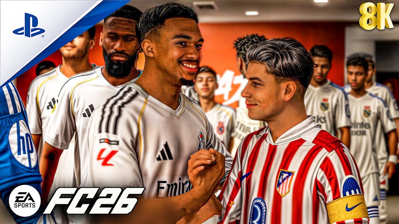 EA FC 26 - Atletico Madrid vs Real Madrid | PS5 PRO Authentic gameplay ...